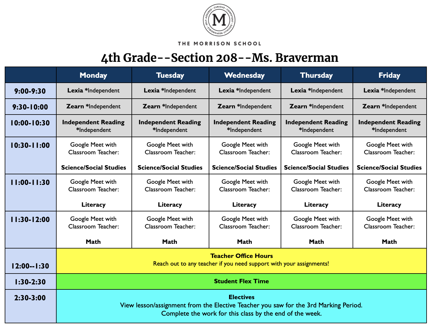 Andrew J. Morrison School – The School District of Philadelphia